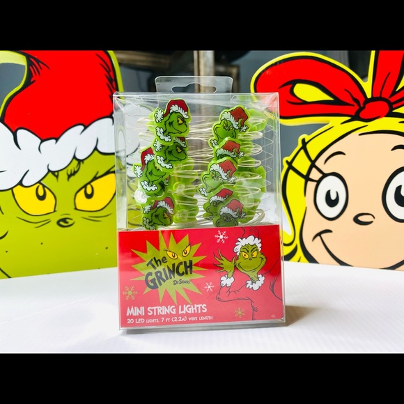 The Grinch | Holiday | The Grinch Mini String Lights 7 Feet | Poshmark